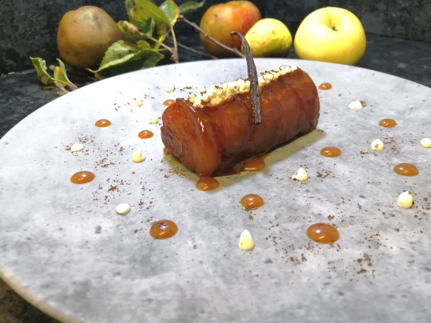 Pommes confites façon Tatin - Chef Luc